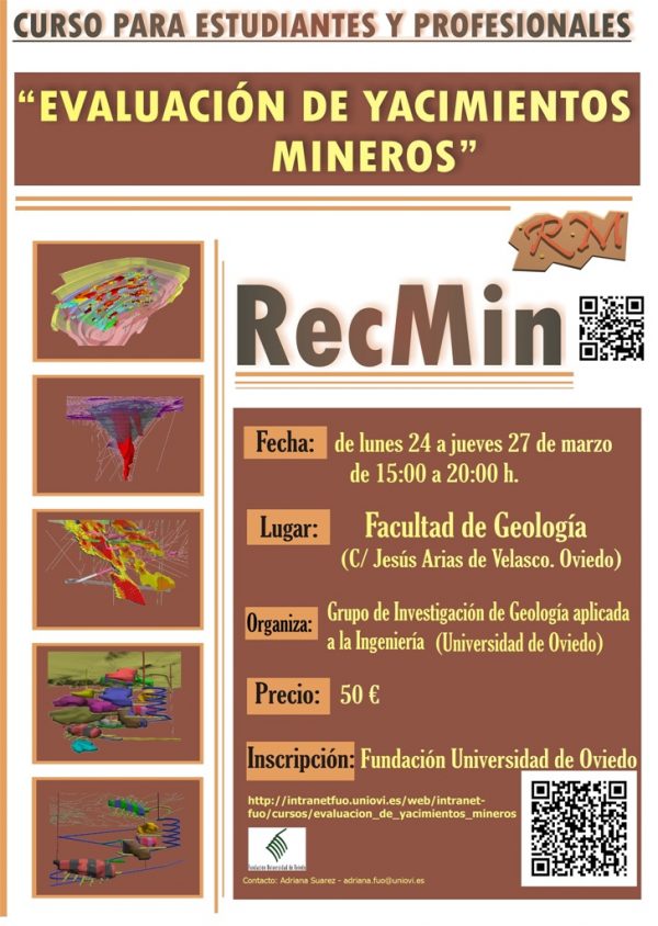 Curso RecMin Universidad de Oviedo – Recursos Mineros
